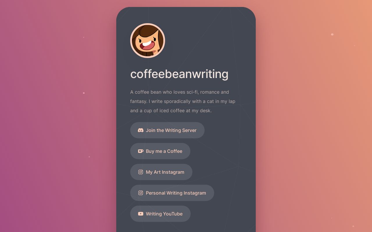 coffeebeanwriting